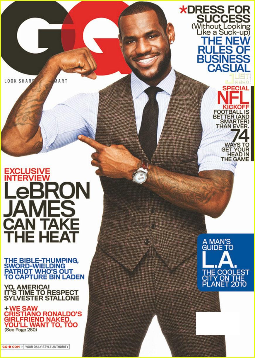 Gentleman Style: GQ September 2010 - Lebron James