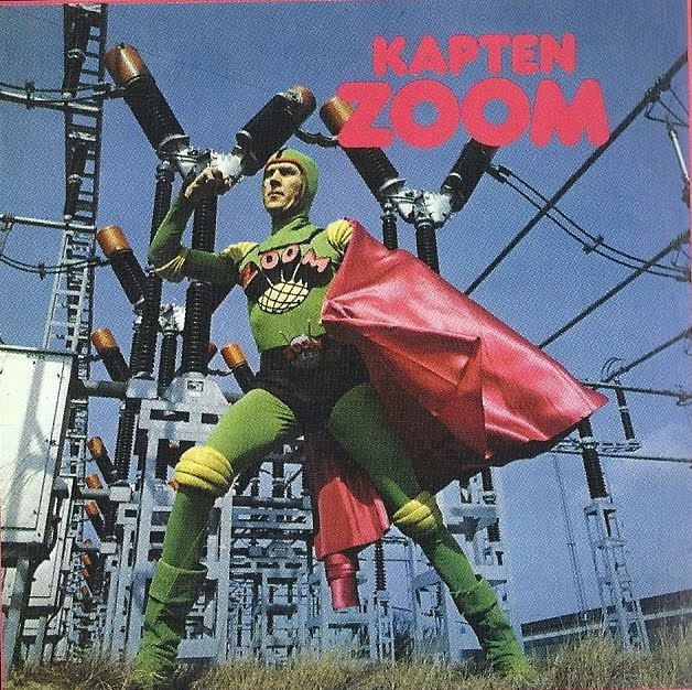 En man med ett skägg.: Proggiga barnplattor del 6: Kapten Zoom.