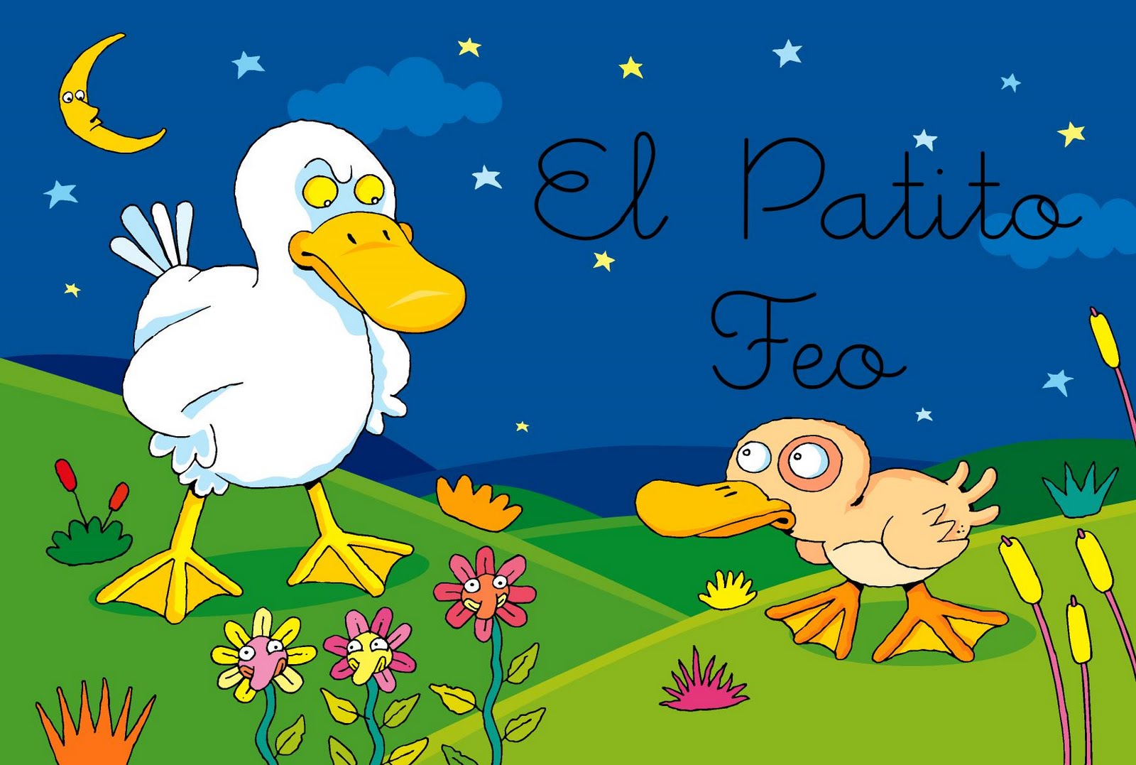 Ilustraciones para compartir: El patito feo