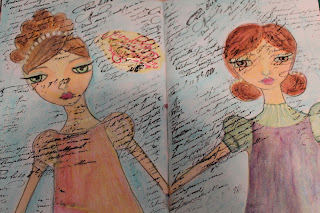Anita's Hobbies and Beyond: Art Journal - Friendship
