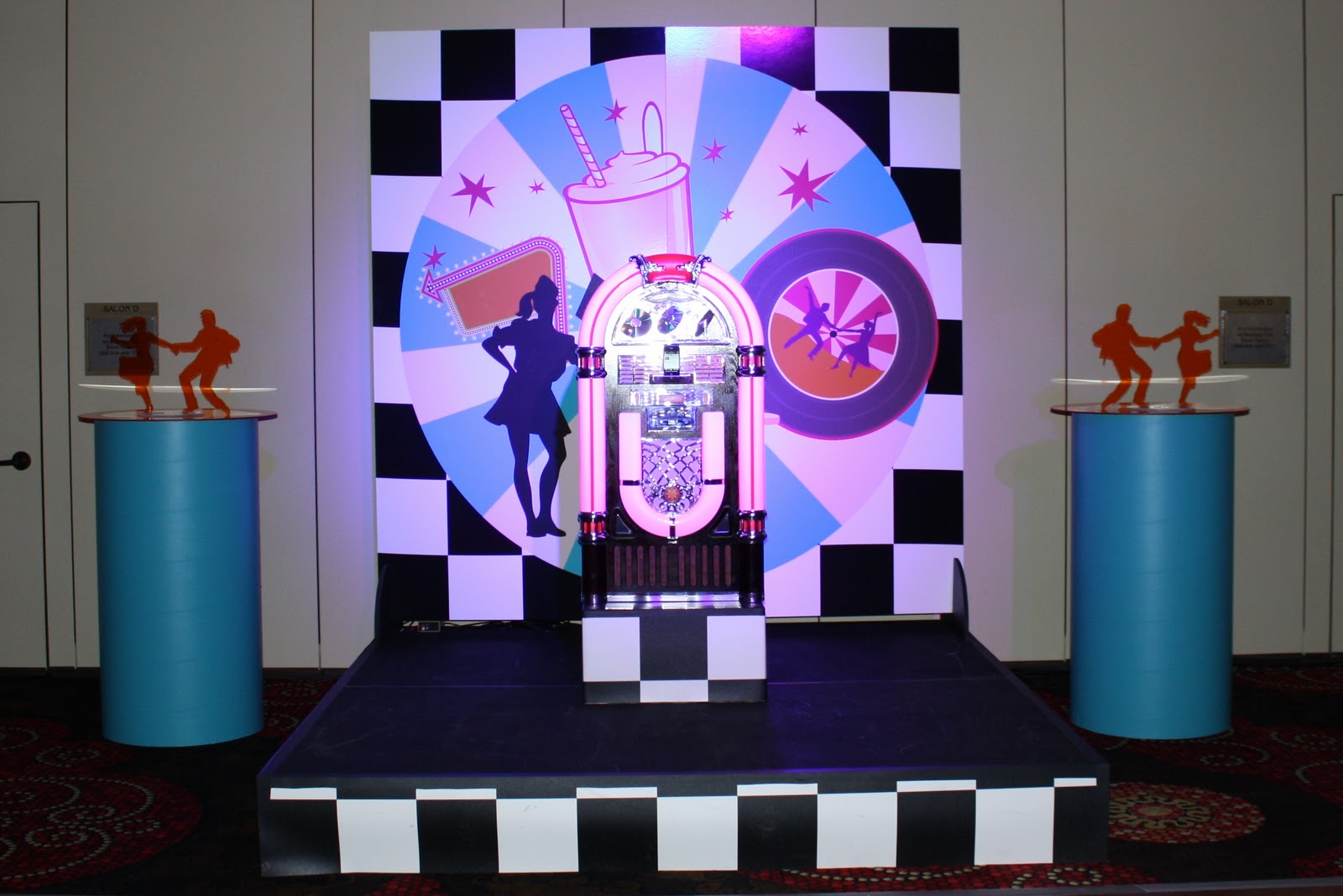 Studio B Event Designs: 50's Themed Event