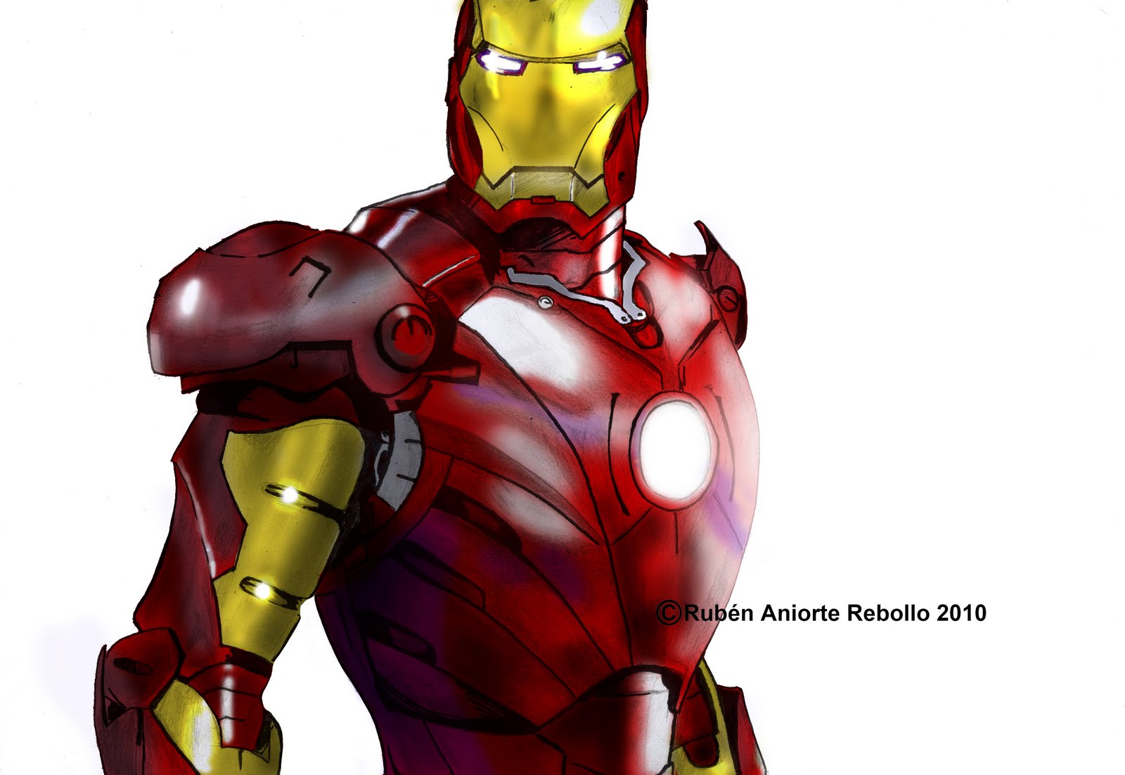 Rubén Aniorte - Ilustrador: Iron Man