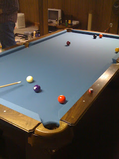 Heavy Browsing: Homemade pool table