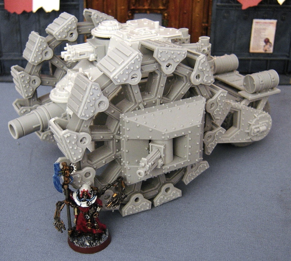 Mordian 7th Regiment: Anathema Assault Tank, Part 2 - Build in progress