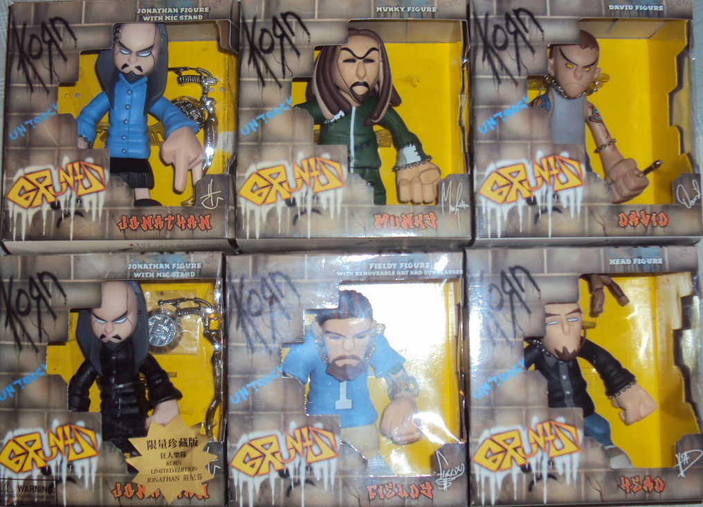 MaDoTTeR's Korn Collection: KoЯn "Gruntz" figures