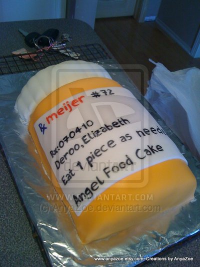 Flaming Zombie Monkeys: Prescription Cake