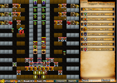 HotelMamas Lounge: Walkthrough: Dungeon Defender, level 4 (Wizard/Hard)