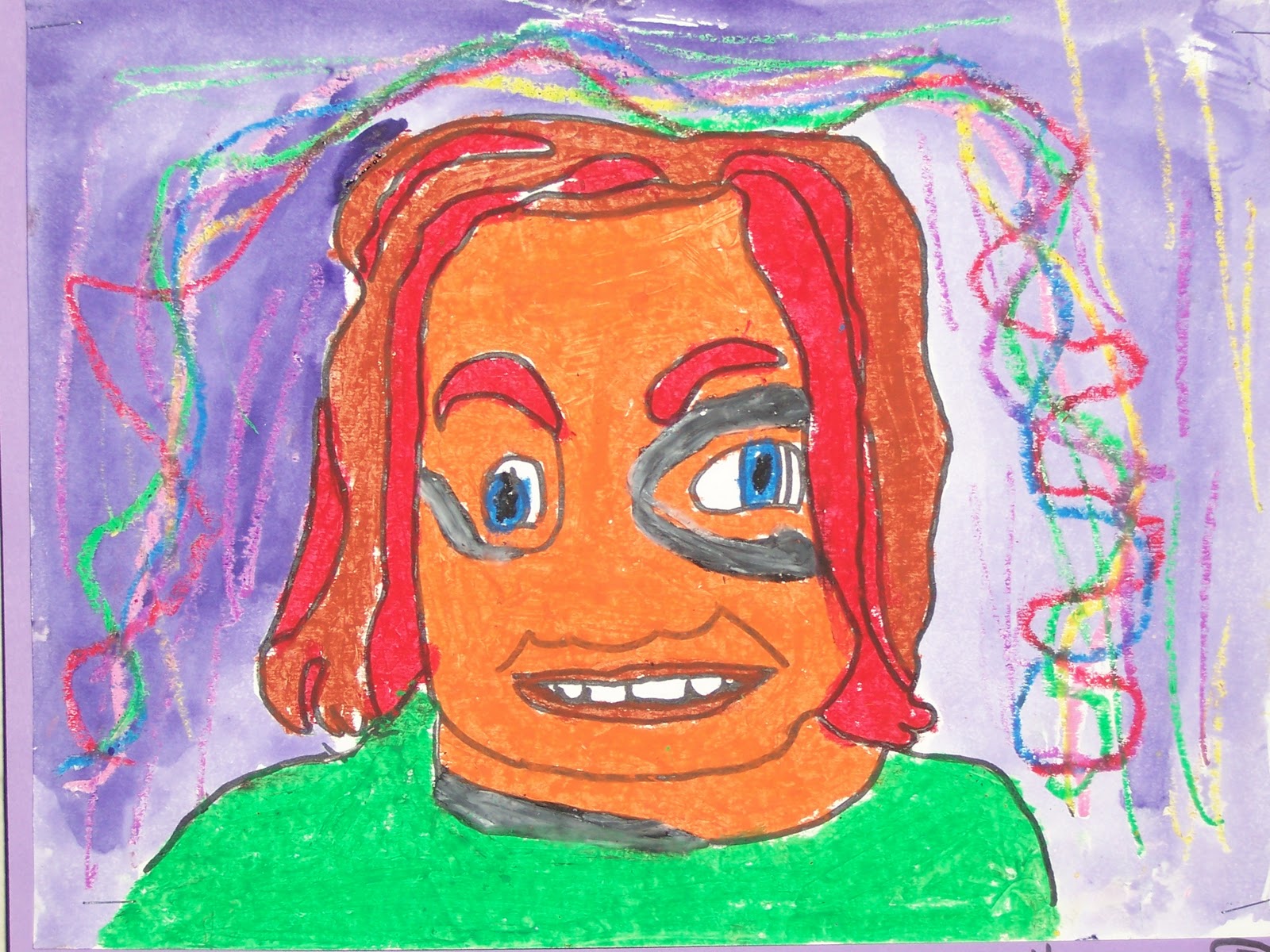 art & ideas that grow: 5th Grade Portraits