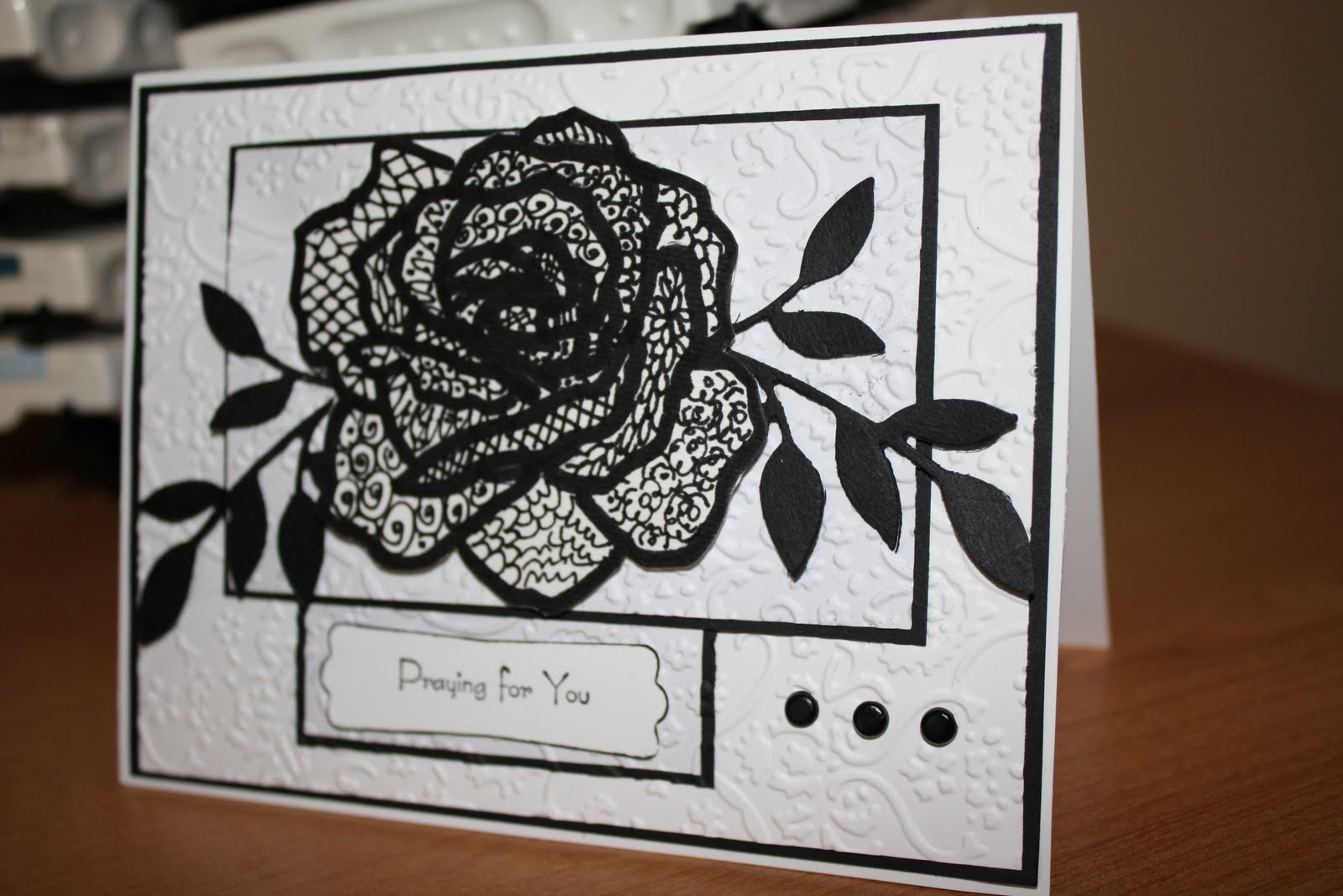 Stamping and Creating: Soft Rose; Zentangle Rose