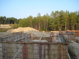 Forming Concrete Foundation - Home Construction Improvement