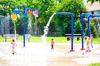 OHIO: Fairview Splash Park and Kentucky Gardens
