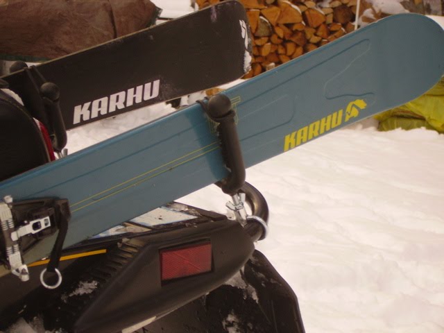 really real: ski rack for snowmobile