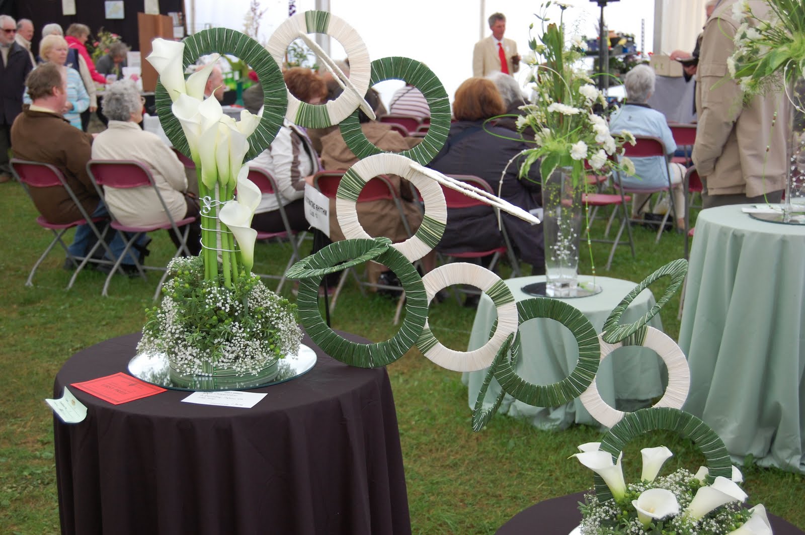 Indigo Blue: Royal Cornwall show - Flower Tent