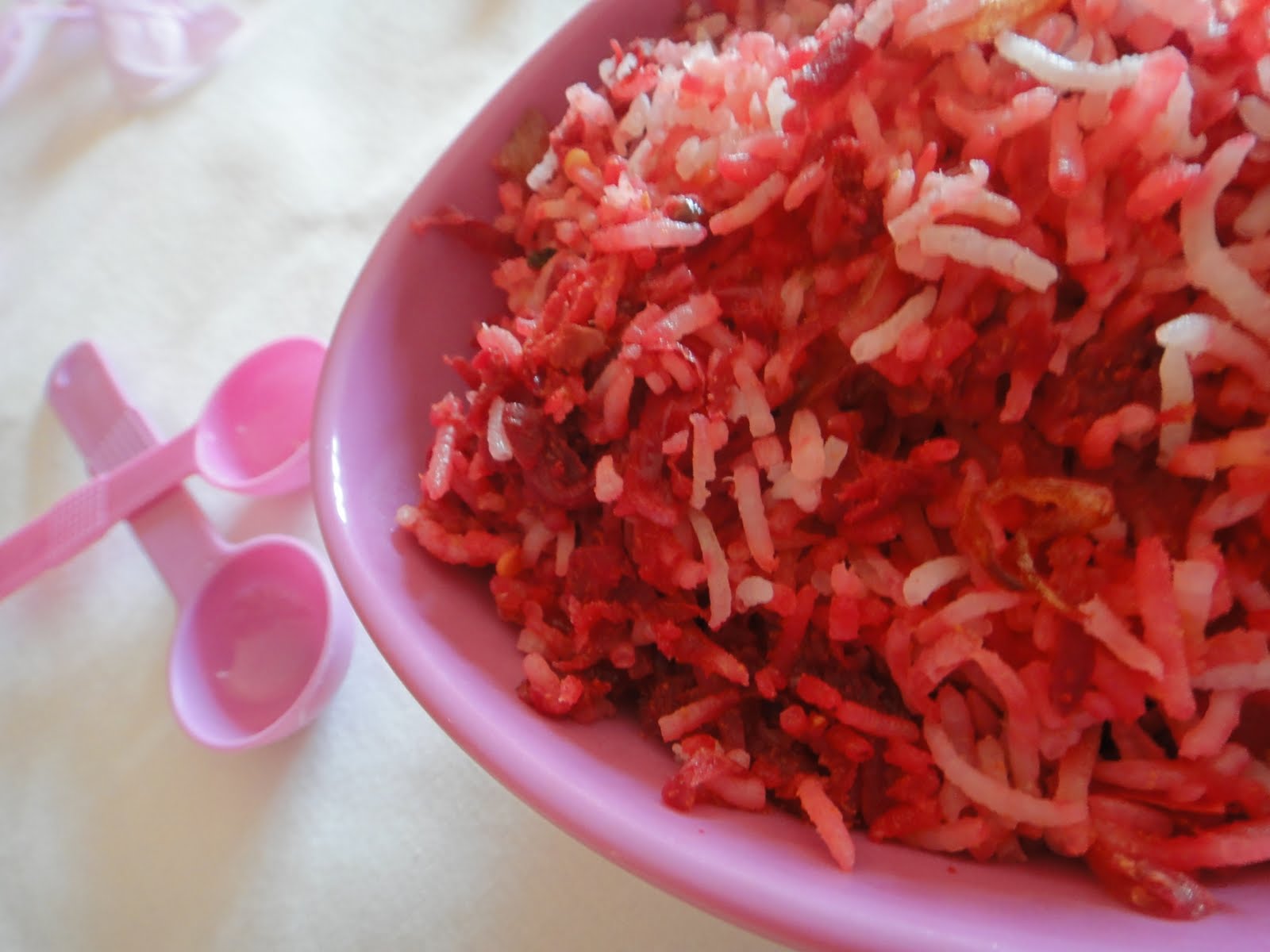 Binge on Veg !!!: Beetroot Rice