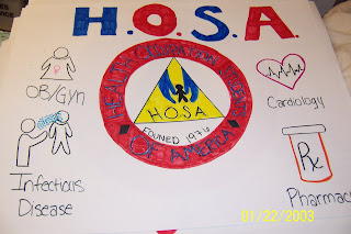 Health Science: HOSA POSTER WINNERS