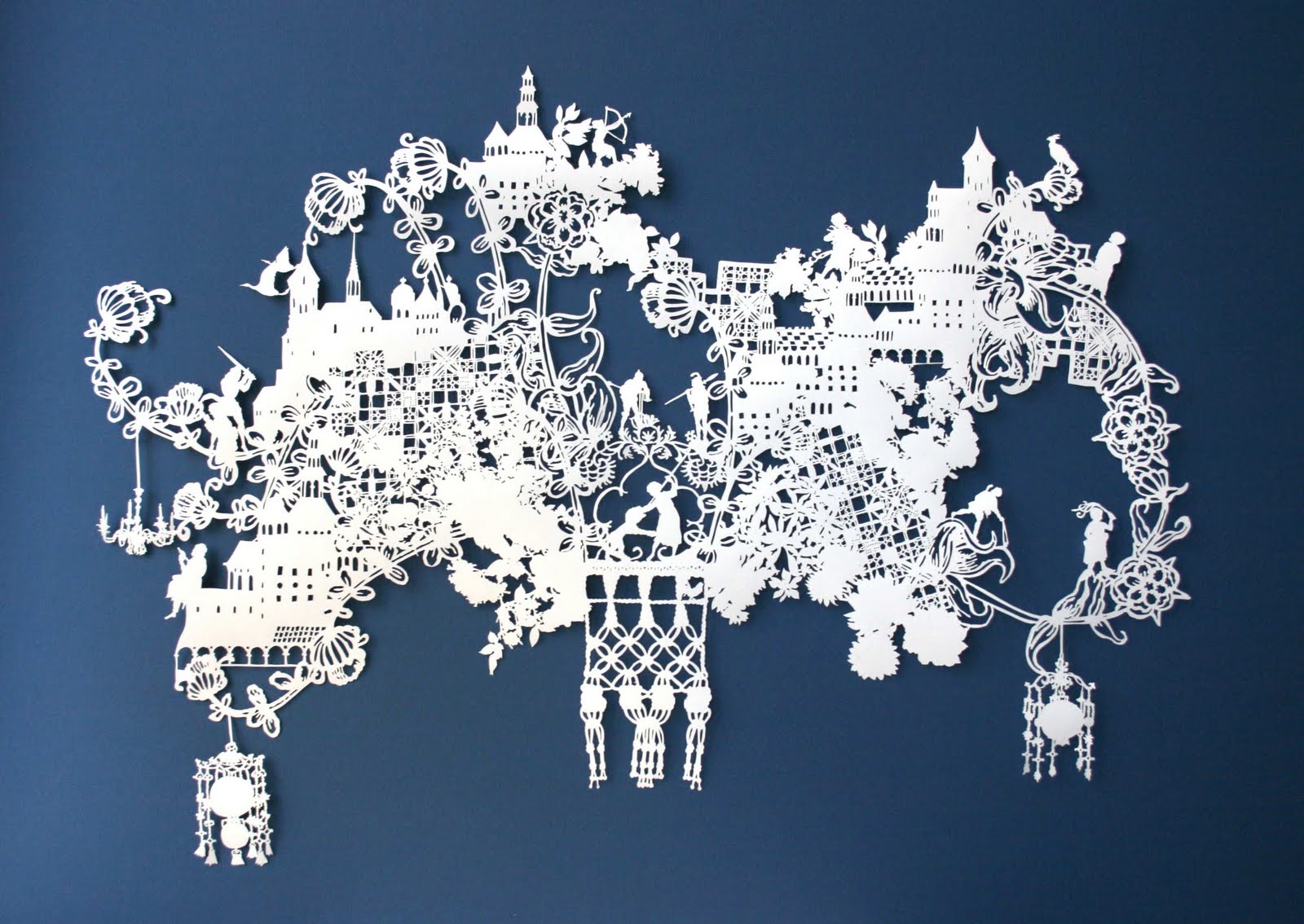 Paper City Illustration: Research into Paper Art - Cut Outs