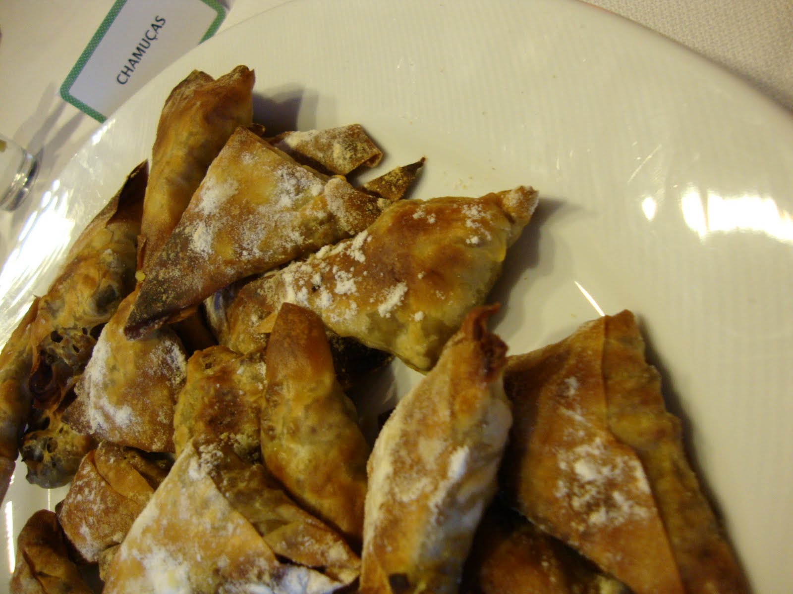 As Minhas Receitas: Chamuças