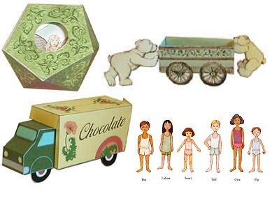 This Mum's World: Paper toys