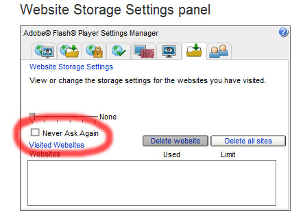 How Do I Clear My Flash Player Cache And Settings Adobe