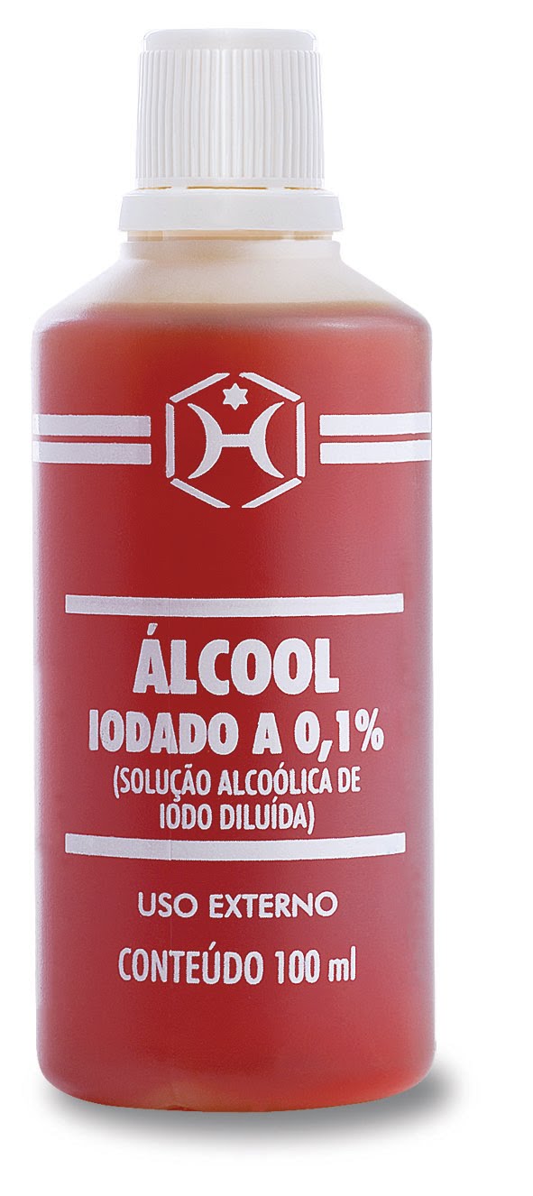 Hemafarma Comércio e Indústria Farmacêutica Ltda: Álcool Iodado a 0,1%