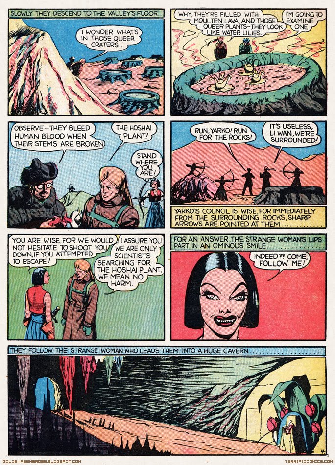 Golden Age Heroes: YARKO the GREAT in the Valley of the Moon!