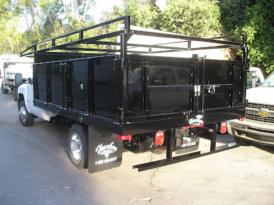 Harbor Truck Bodies Blog: Harbor Steel Flatbed with Steel Fold-Down ...