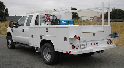 Welder’s Low-Pro 9′ Dually Service Body w/Closed Top Lids | Harbor ...