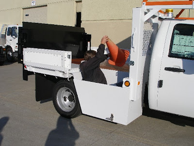 Commercial Truck Success Blog: Sweet 1-Ton Cone Body From Carter Industries