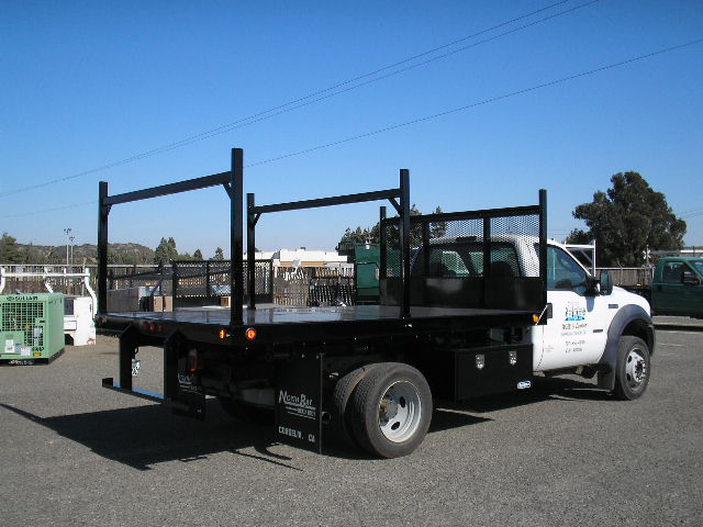 Commercial Truck Success Blog: Unique Flatbed Dump with Specialty Rack ...