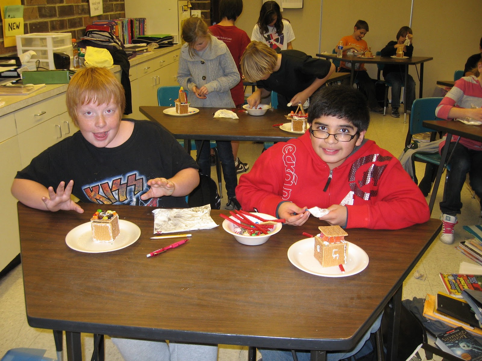 My Math and Science Classroom: Gingerbread House Activity