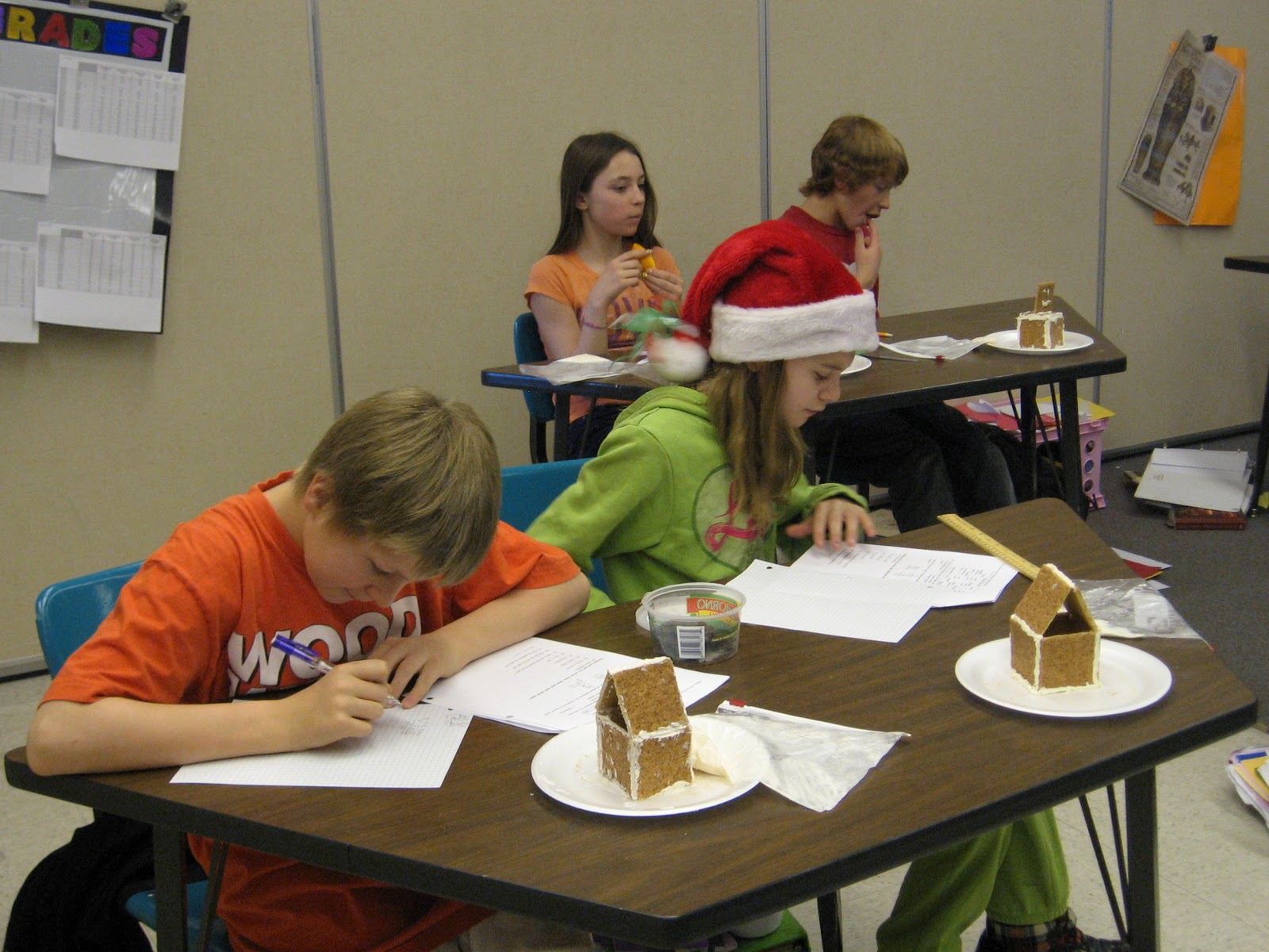 My Math and Science Classroom: Gingerbread House Activity