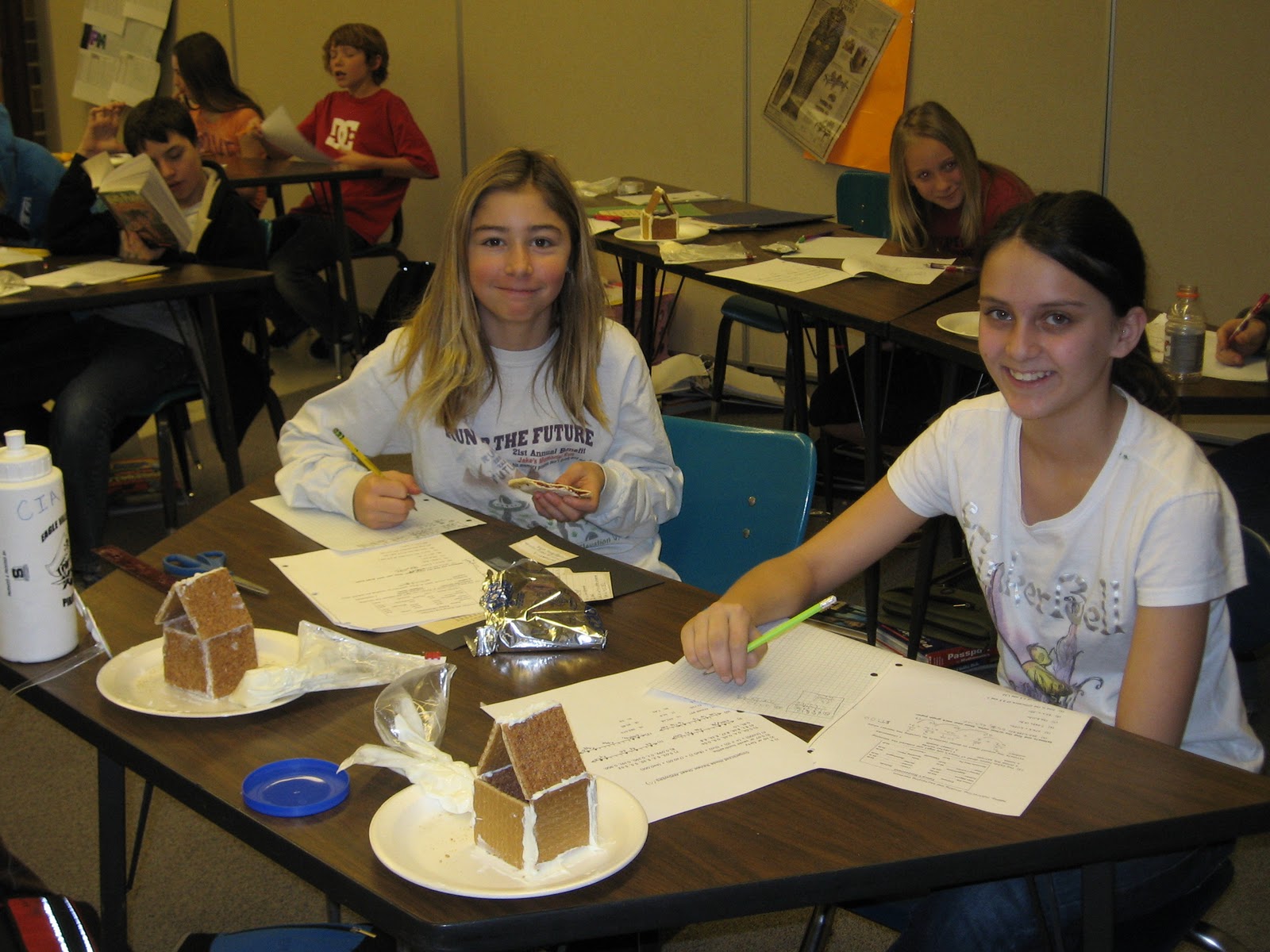 My Math and Science Classroom: Gingerbread House Activity