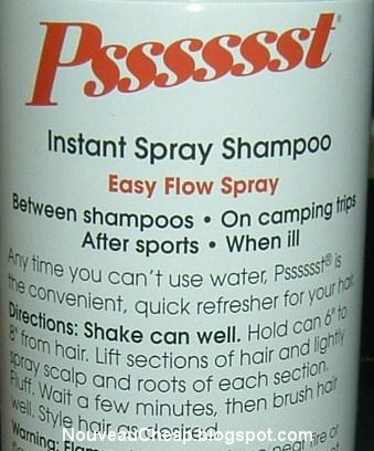Psssssst Instant Spray Shampoo: How does it compare to Batiste ...