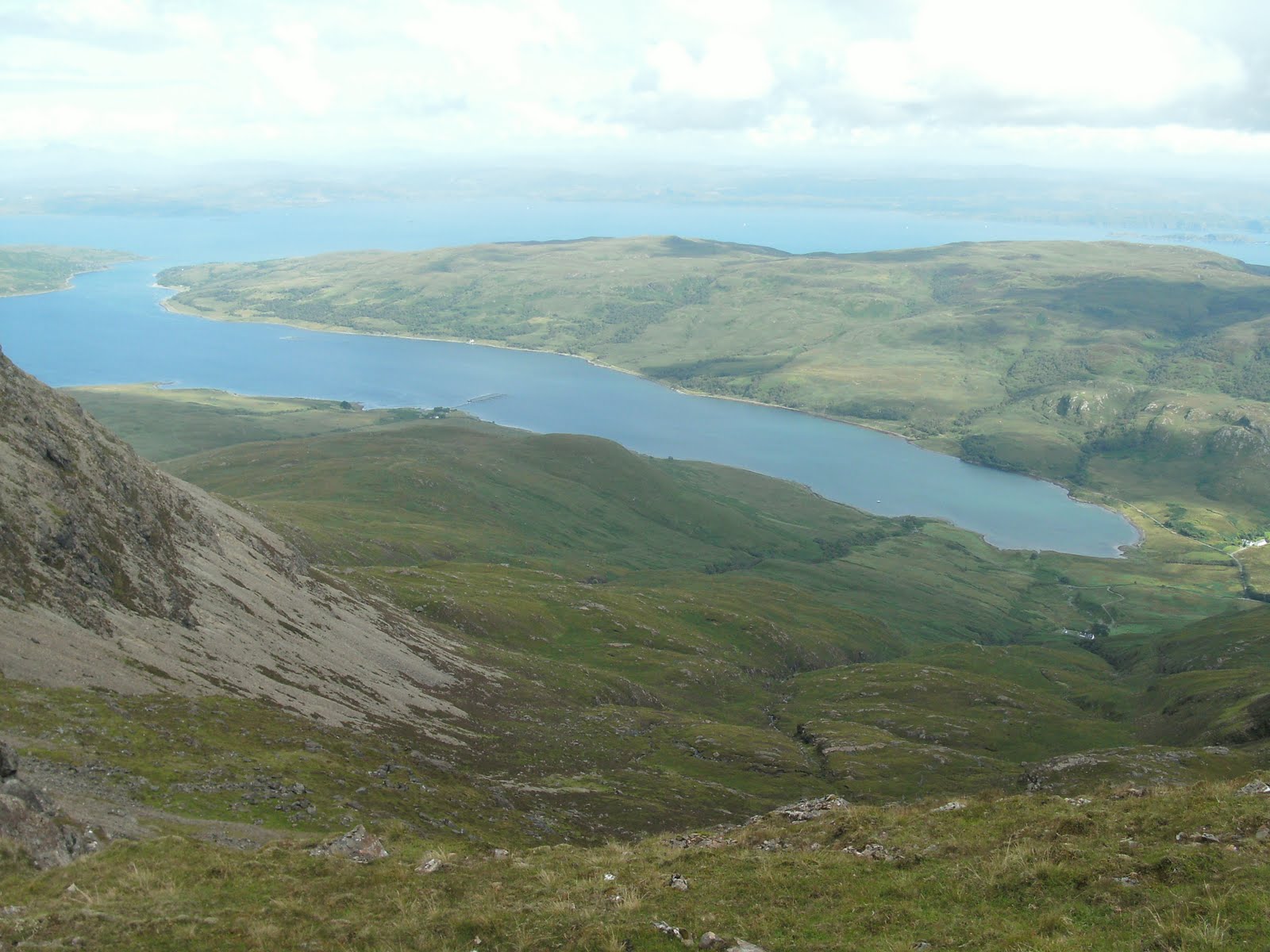 Cottages Scotland: View from Creach Bheinn Isle of Mull