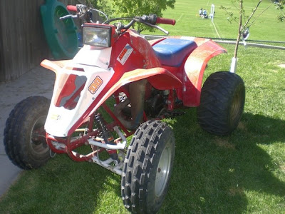 DuneBergs: Dan's almost new 1983 250R ATC with Astro conversion Kit