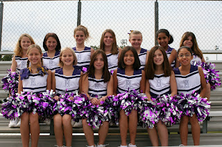 TURNERS-TAKES PHOTOGRAPHY: HEAVENER WOLF PUP CHEERLEADERS 2008