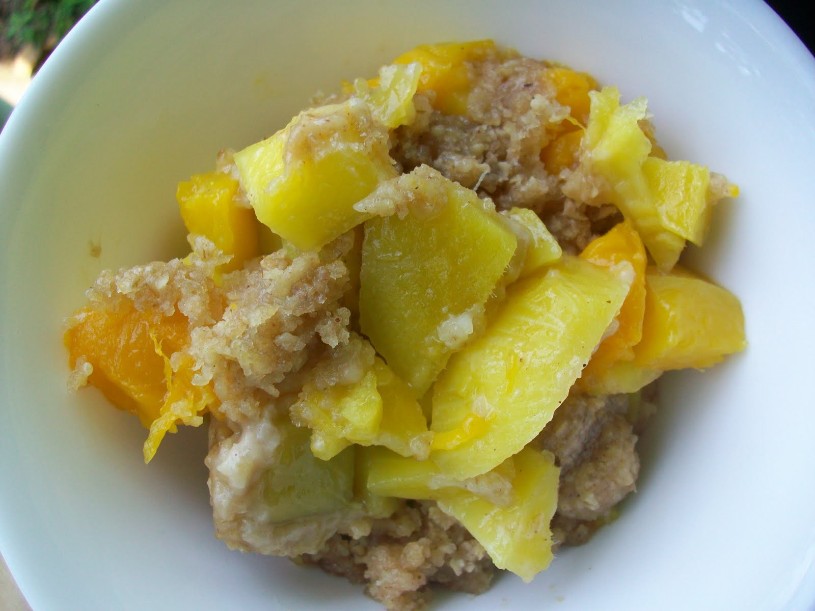 Mango Crisp
