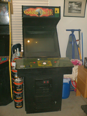 RIVERSIDE ESTATE SALE: "Golden Tee" 2K Arcade Game ~ $200