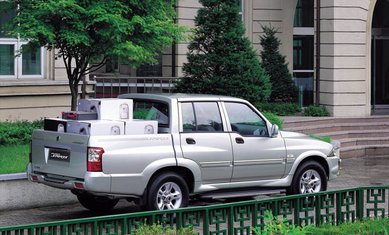 Today's World of Cars: SsangYong Musso Sports, 2005