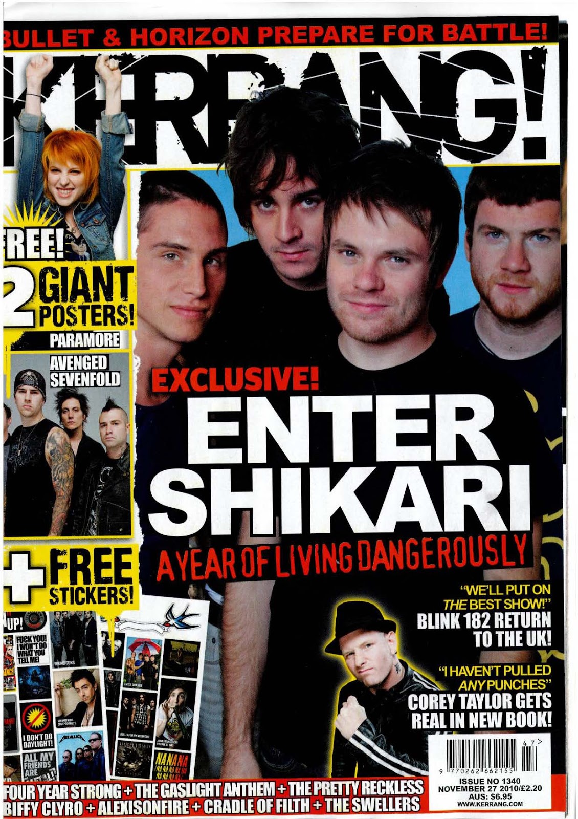 Tegan Gladman5088 AS Print Media Coursework: Kerrang Magazine ...