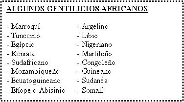 Spanish Lessons - Lecciones de Español: 17.- PAÍSES Y NACIONALIDADES ...