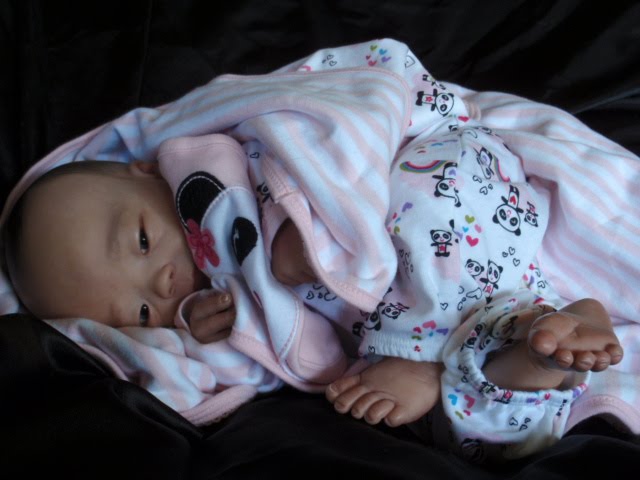 Elisabetta's Babies Studio: First baby up for adoption! Asian baby Ai