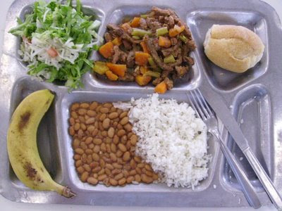 What's For School Lunch?: Brazil School Lunch - Rice and Beans