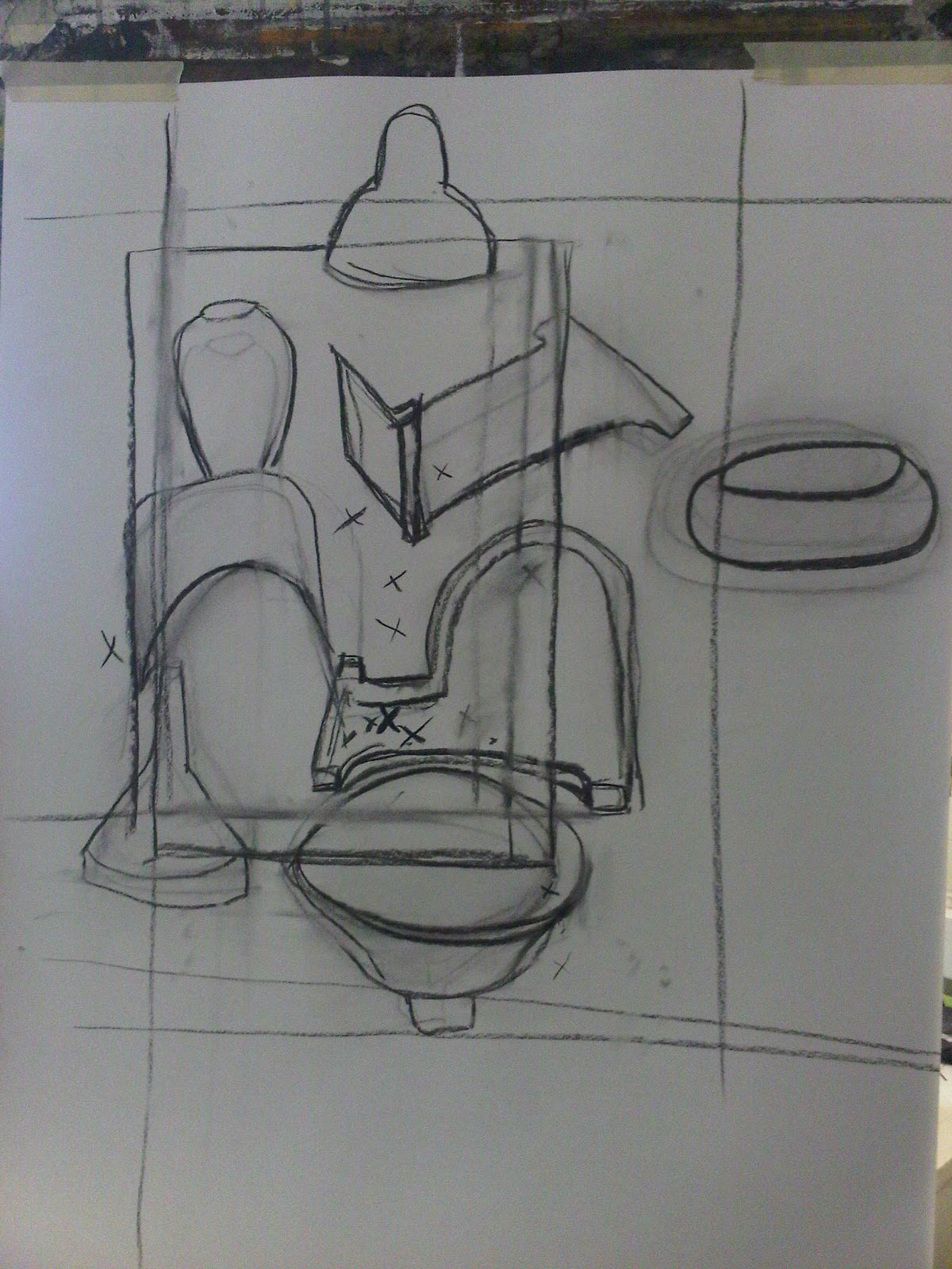 Andrew Bethell: Art and Learning: Day Two: City Lit Fine Art with Tony Hull