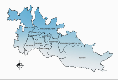 Gonzalo Duque-Escobar: Comunas, barrios y corregimientos del municipio ...