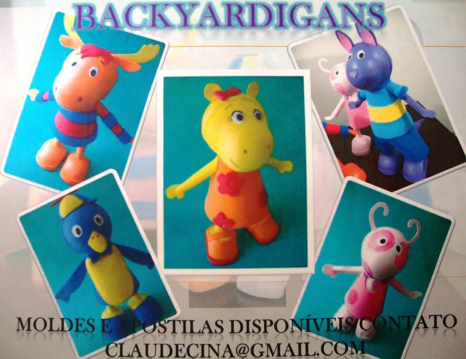 ARTE EM EVA 3D: BACKYARDIGANS