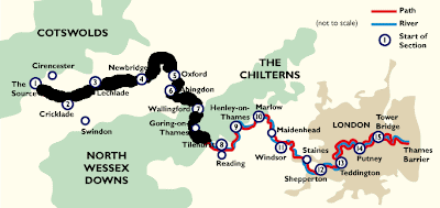 Chris & Steve's Thames Path Walk: Day 8 Cholsey to Tilehurst – 12 miles