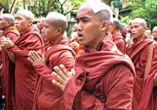 The Greenbelt: "Saffron-colored robes"