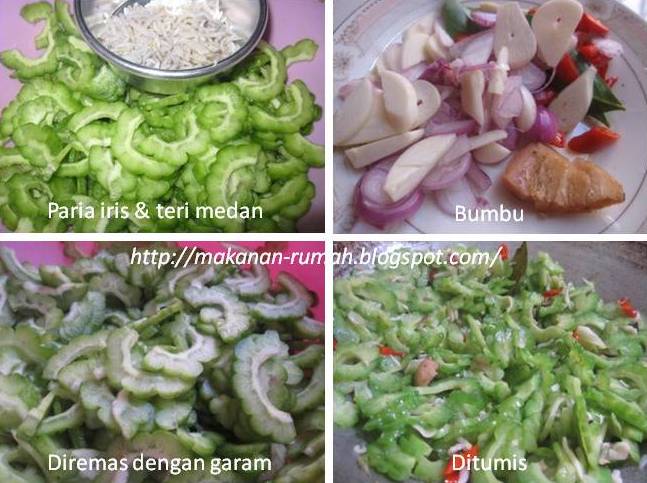 Makanan Rumah: Tumis Paria