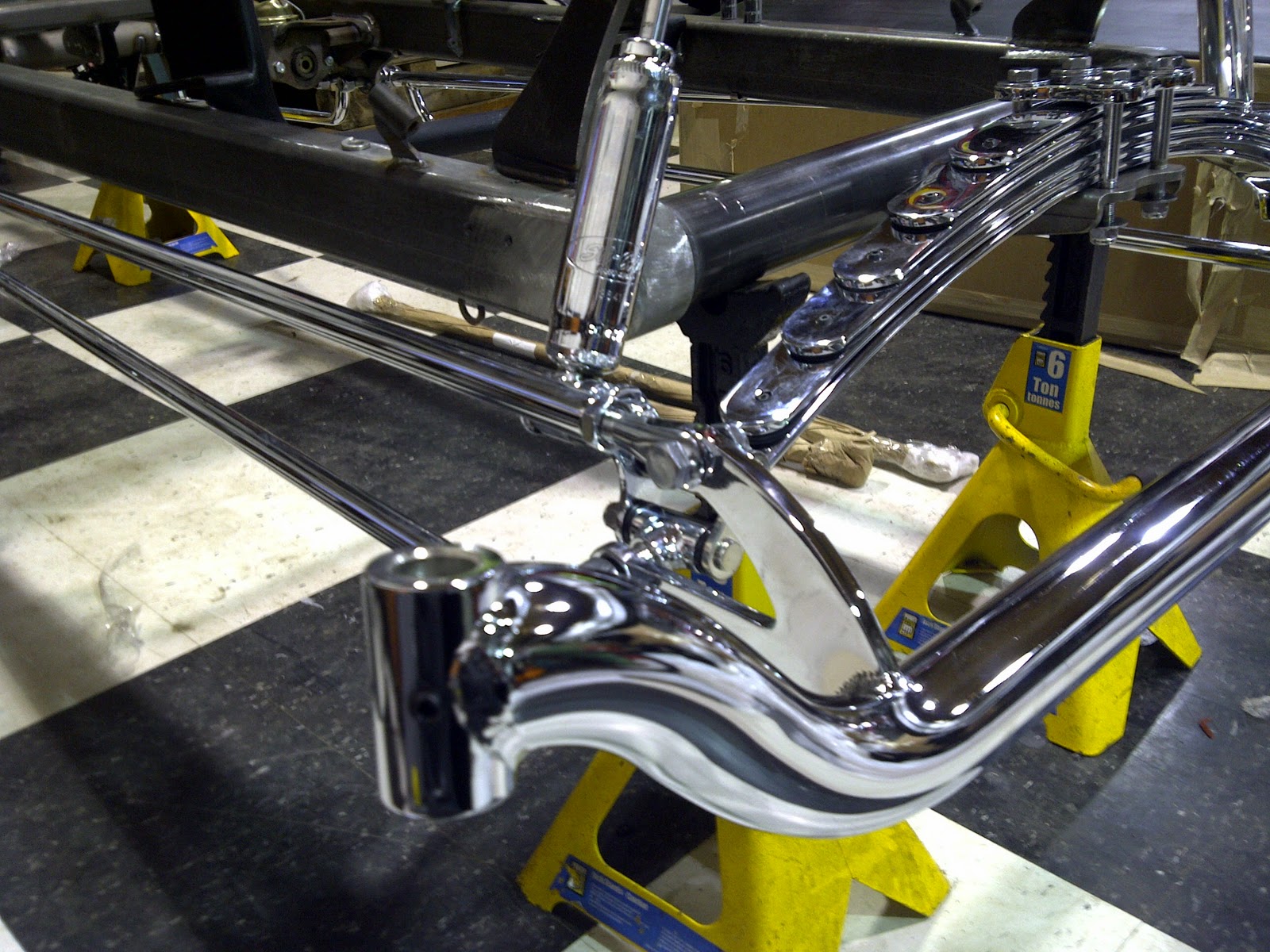 Cap-it Ford T-Bucket Hot Rod: The Hot Rod Frame and Body arrived